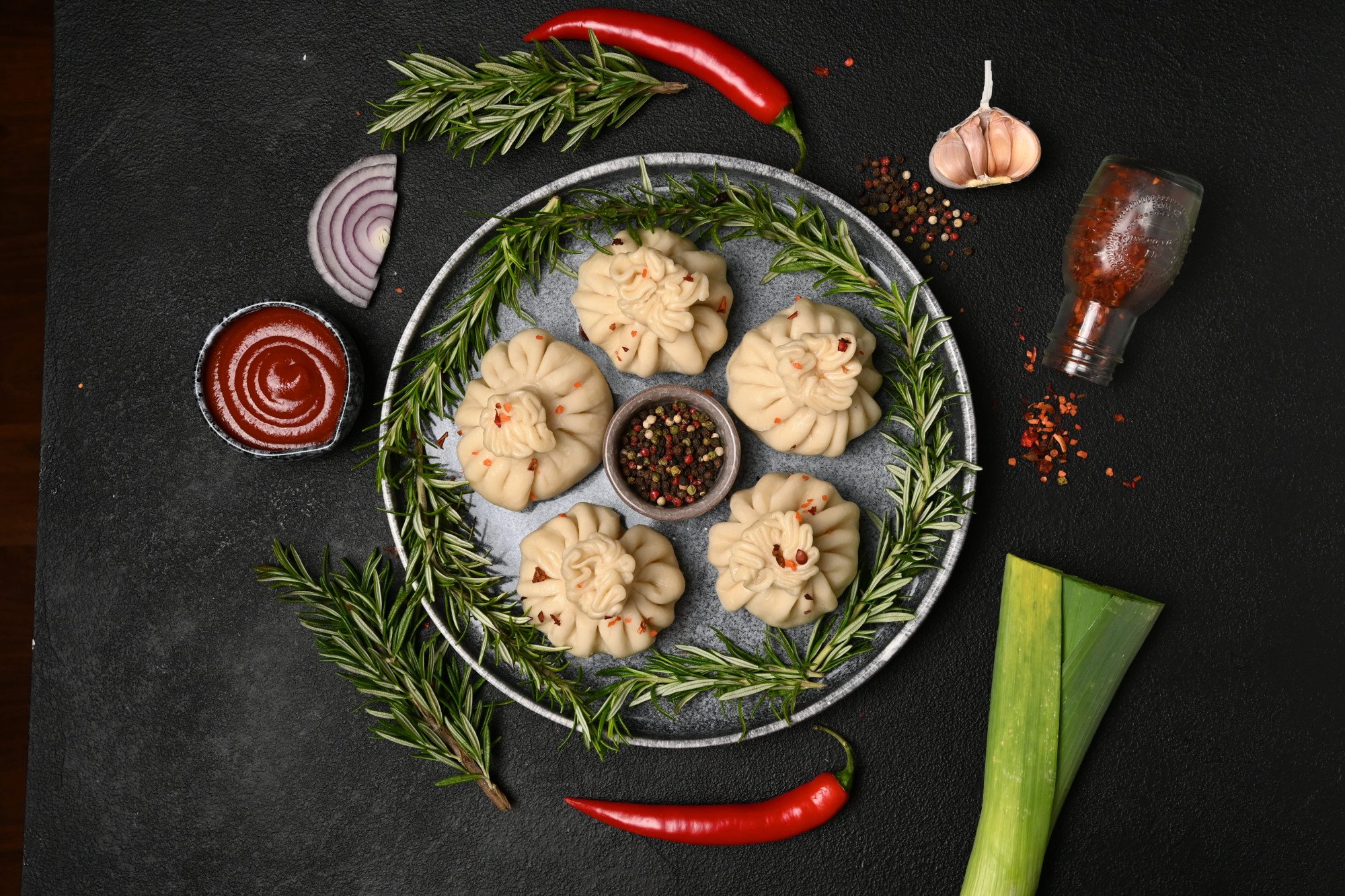 Хінкалі зі свининою | Зелена Гура - Multi Cook